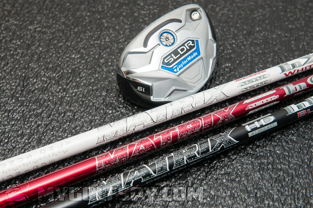 Shaft Review - Matrix Black, Red, and White Tie Hybrid shafts