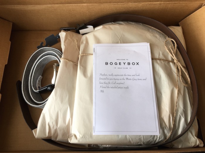 Bogey Box - Your Personal Golf Stylist | MyGolfSpy