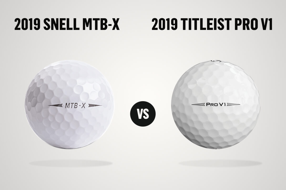 REVIEW: 2019 Snell MTB-X (vs) 2019 Titleist Pro V1