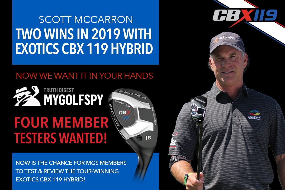 (4) Testers Wanted: Tour Edge Exotics CBX 119 Hybrid | MyGolfSpy