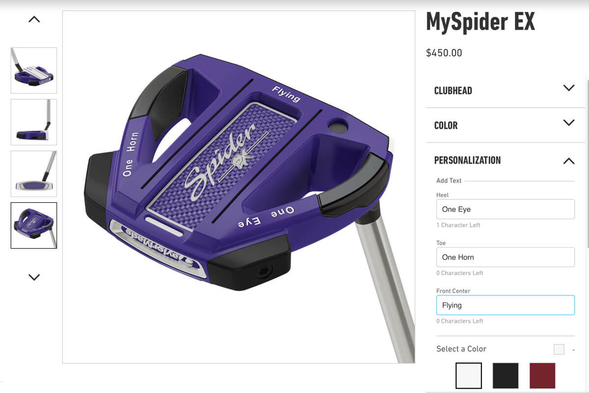 TaylorMade MySpider EX Putter Designer | MyGolfSpy