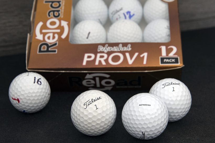 MyGolfSpy Lab: Reload Pro V1 Refinished Golf Balls | MyGolfSpy