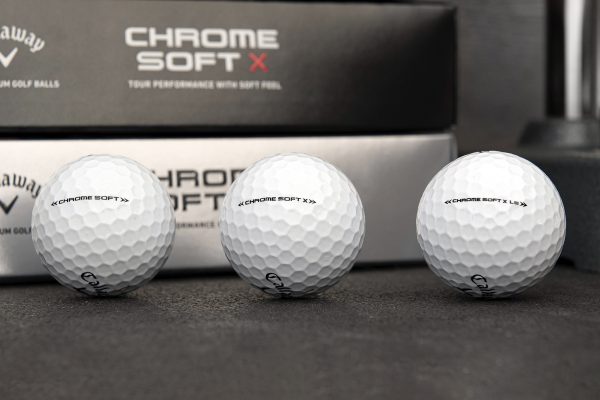 Callaway Chrome Soft, Chrome Soft X and Chrome Soft X LS Golf Balls ...