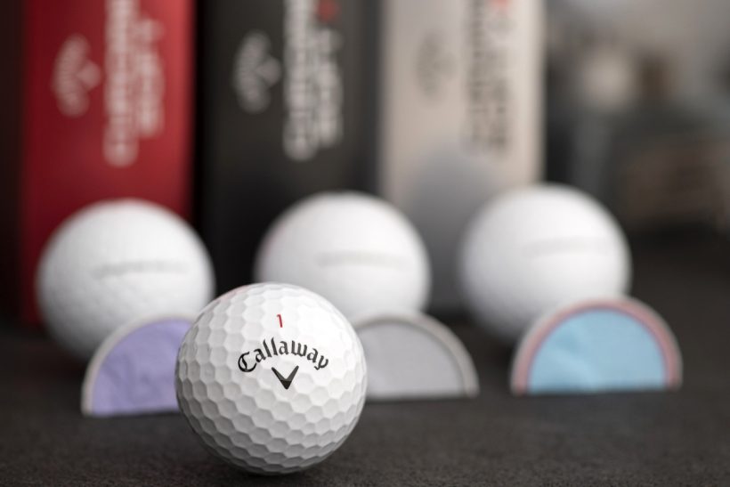 Callaway Chrome Soft, Chrome Soft X and Chrome Soft X LS Golf Balls ...