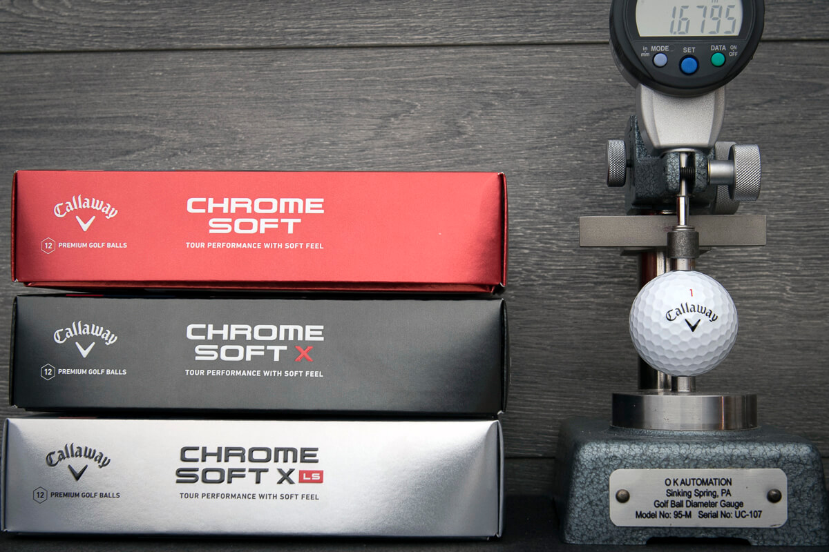 Callaway Chrome Soft, Chrome Soft X and Chrome Soft X LS Golf Balls ...