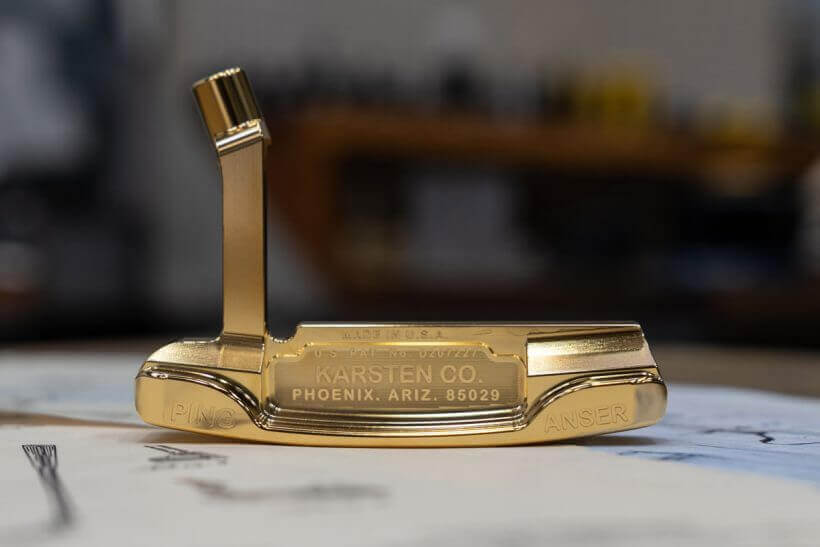 PING PLD Anser Patent 55 Limited-Edition Gold Putter | MyGolfSpy