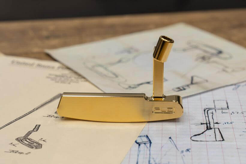 PING PLD Anser Patent 55 Limited-Edition Gold Putter | MyGolfSpy