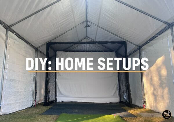 DIY: SIMULATOR AND HITTING AREA BUILDS | MyGolfSpy