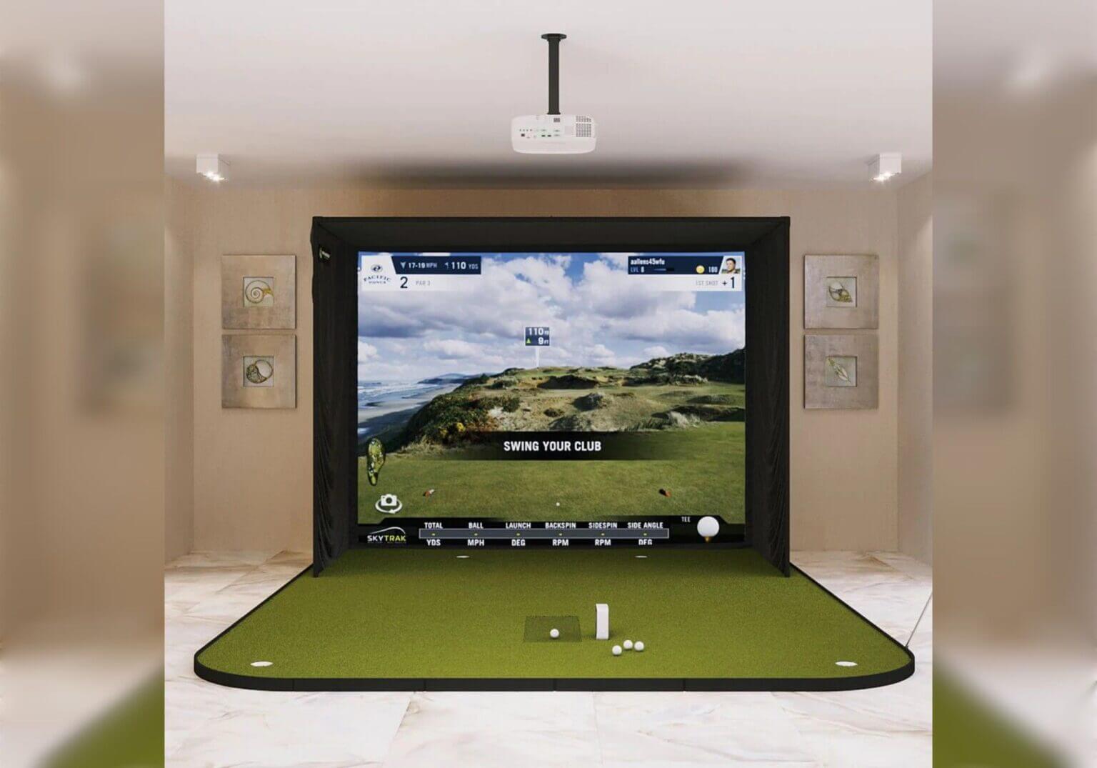 DIY: SIMULATOR AND HITTING AREA BUILDS | MyGolfSpy