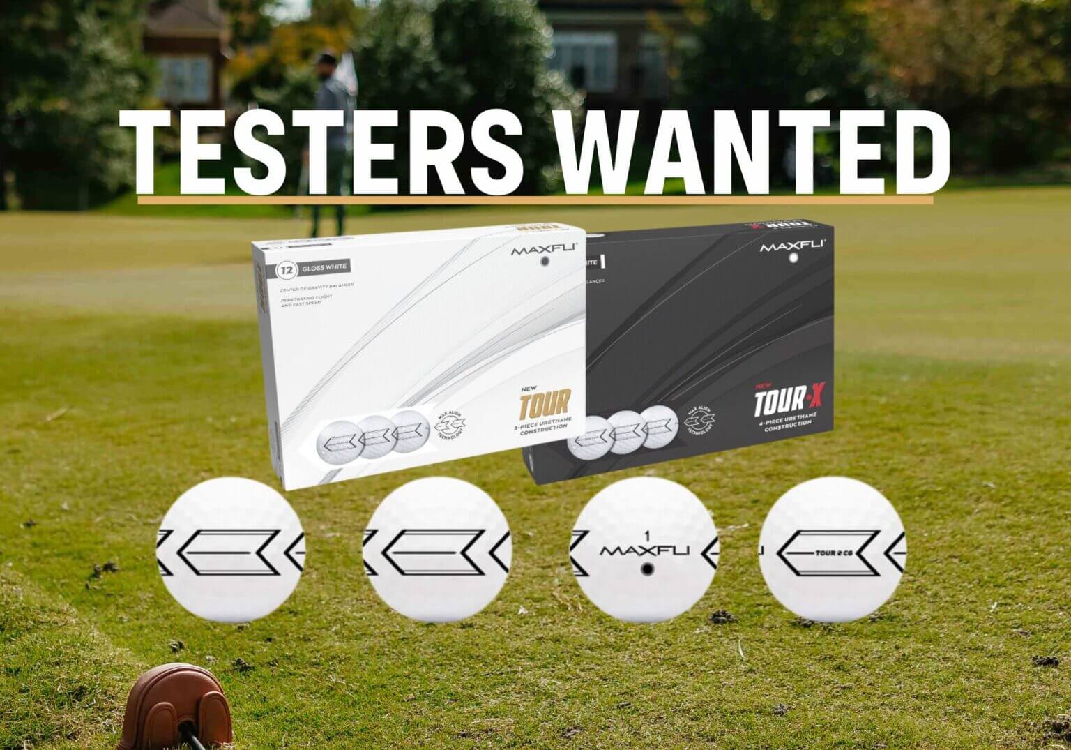 Testers Wanted: Maxfli Tour Golf ball with MAX ALIGN Technology | MyGolfSpy