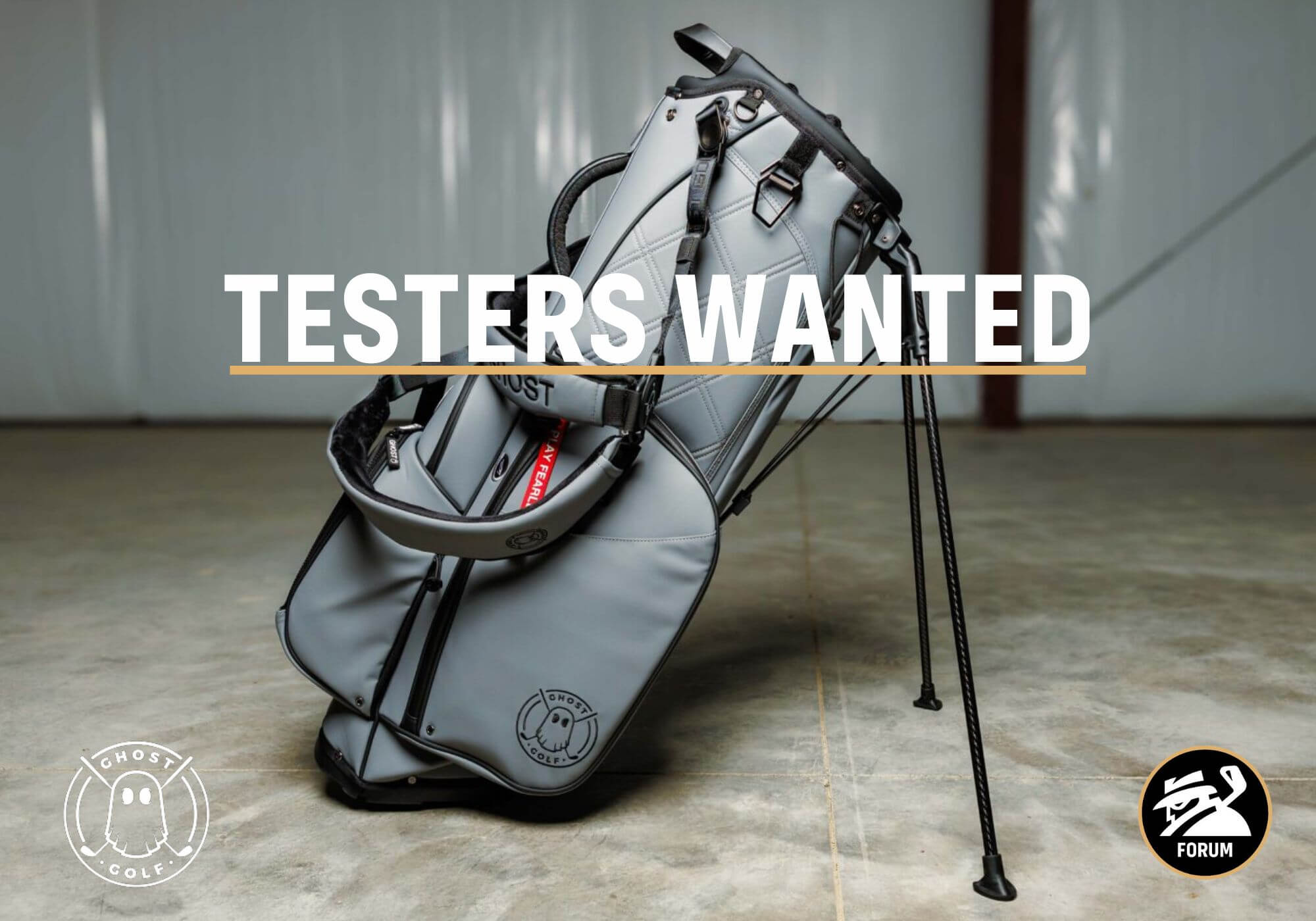 Testers Wanted: GHOST Golf ANYDAY Golf Bag | MyGolfSpy