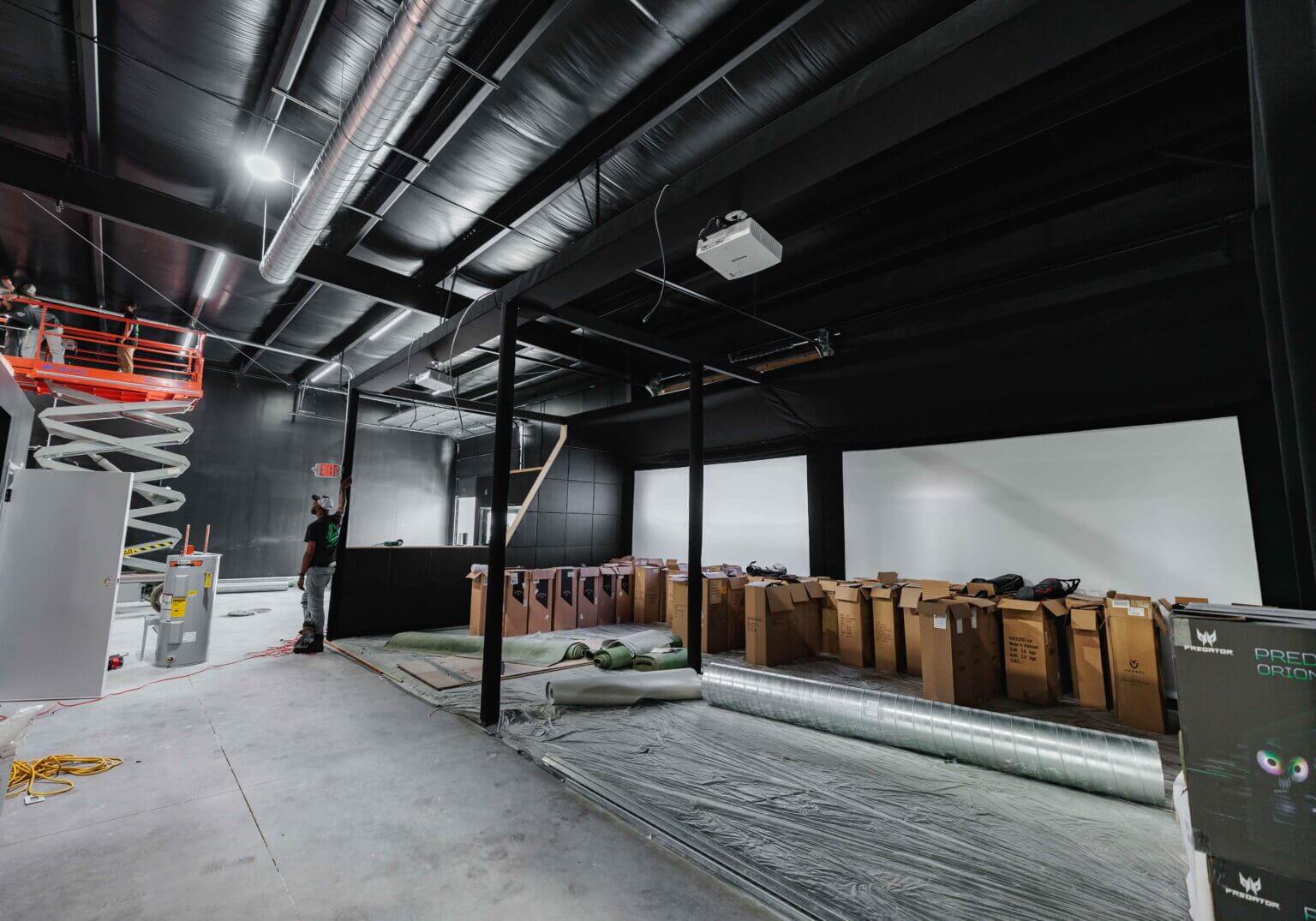 An Inside Look At Custom Simulator Bay Installations With InHome Golf's ...