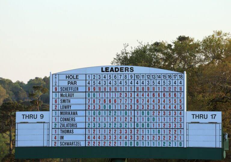 Golf Nerd Numbers: How Masters Scoring Has Evolved Over 90 Years ...