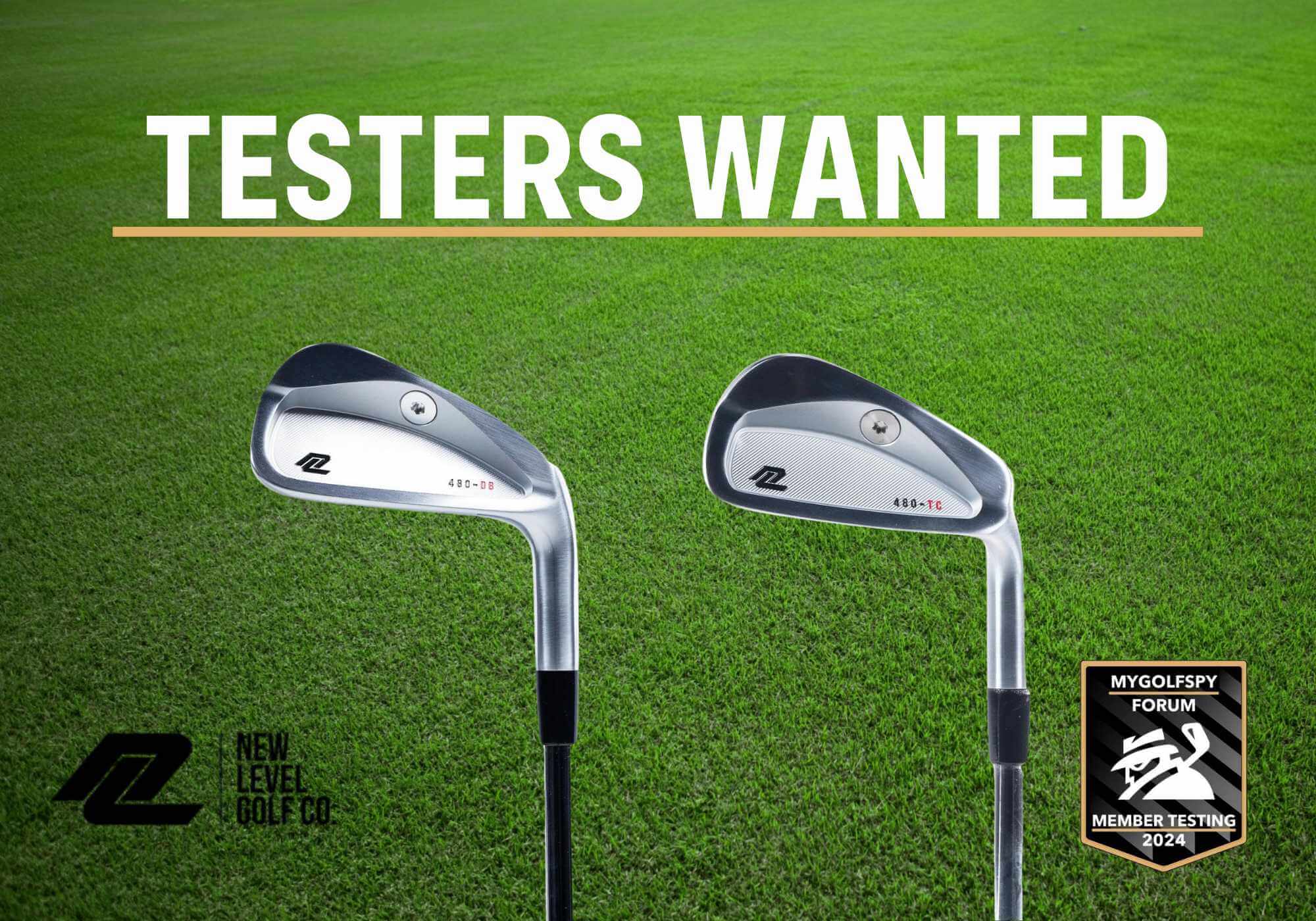 Testers Wanted: New Level Irons | MyGolfSpy