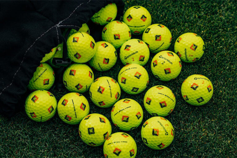 TaylorMade TP5 and TP5x pix golf balls now available in yellow | MyGolfSpy
