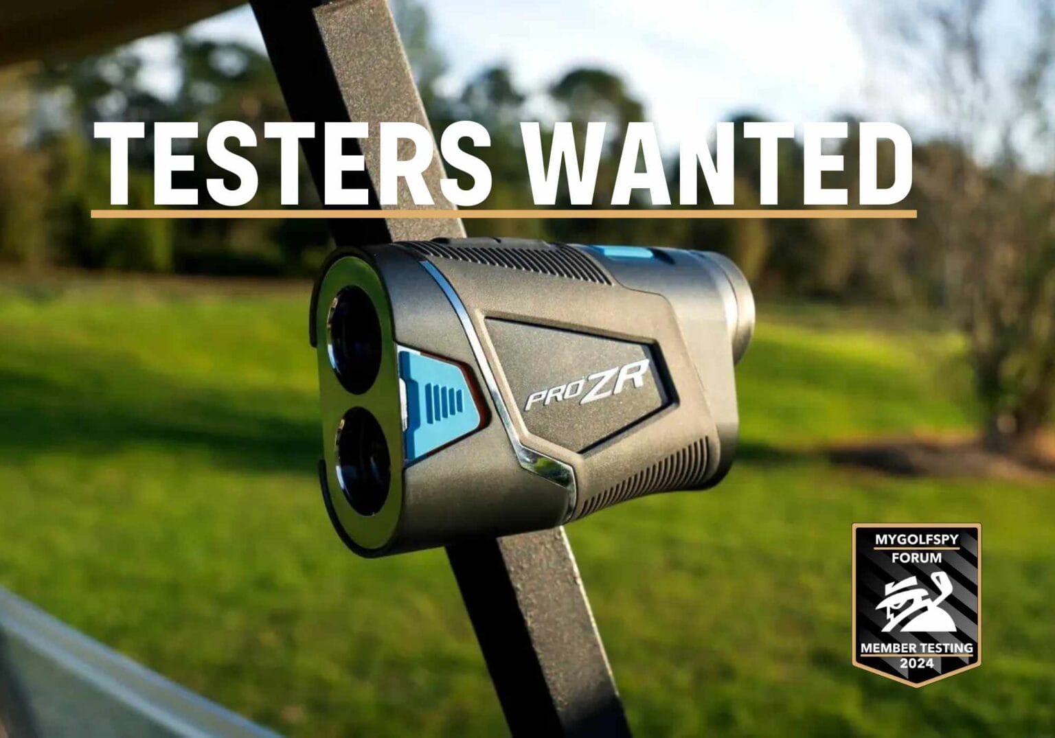 Testers Wanted: Shot Scope Pro ZR | MyGolfSpy