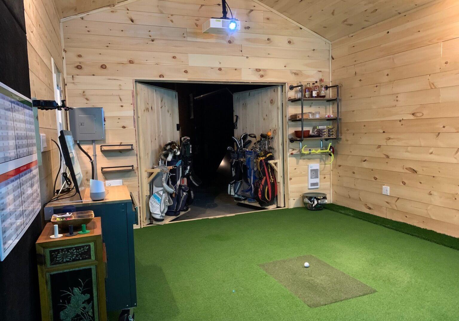 Built-In Home Golf Simulators: For the Mansion Owner In All of Us ...