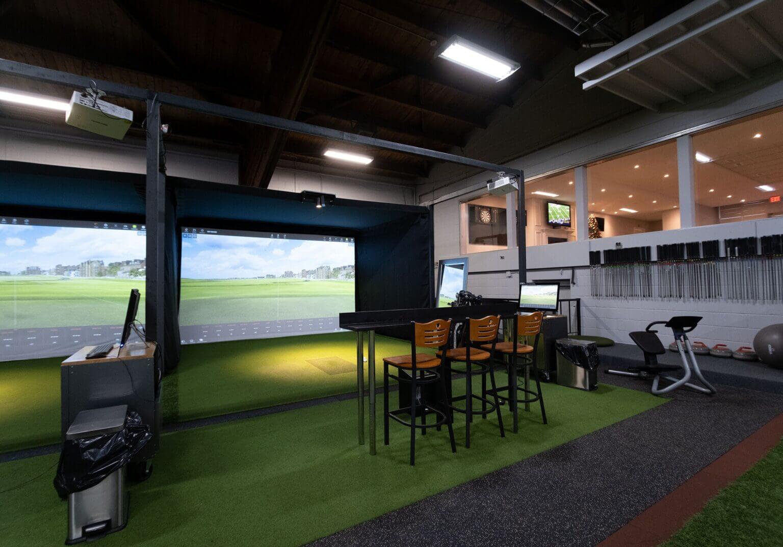 Built-In Home Golf Simulators: For the Mansion Owner In All of Us ...