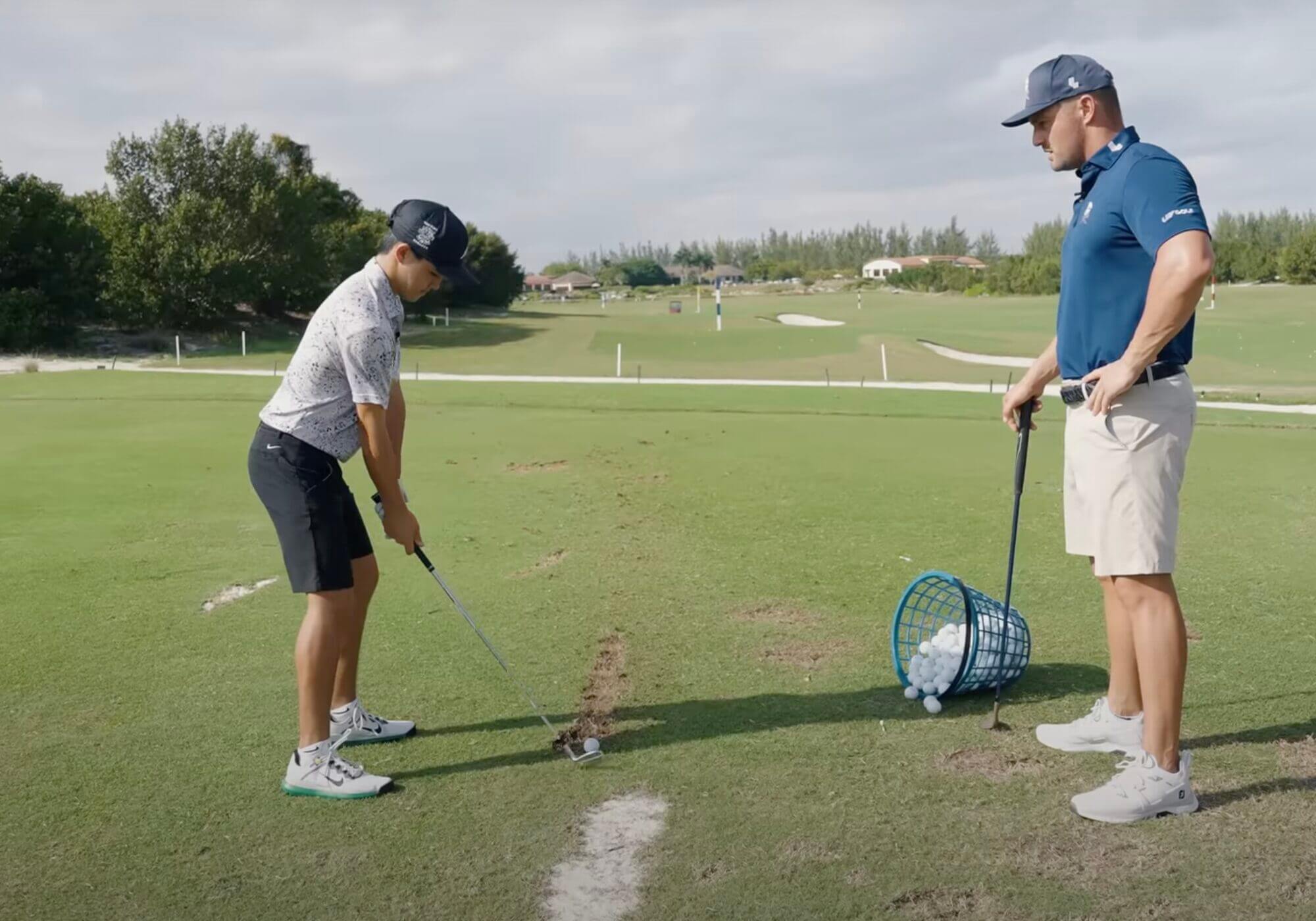 How Bryson Makes His Range Sessions Exciting And Productive | MyGolfSpy