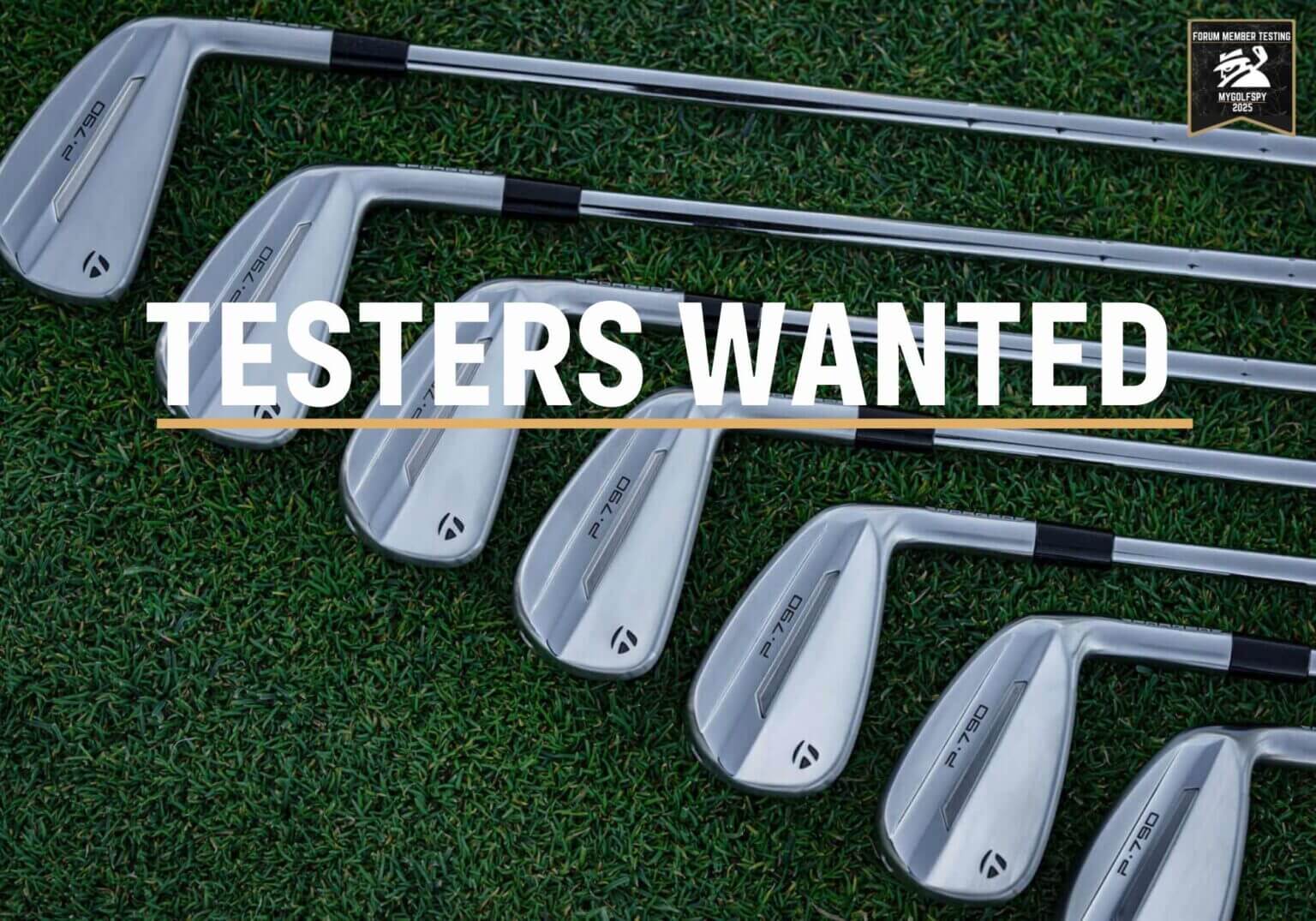 Testers Wanted: TaylorMade P-790 Irons | MyGolfSpy