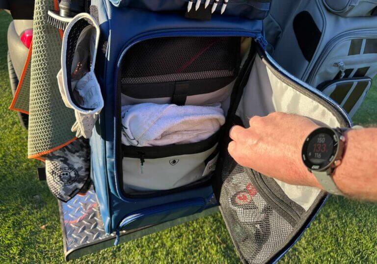 We Tried It: GRIT Golf Tower Cart Bag 2.0 | MyGolfSpy