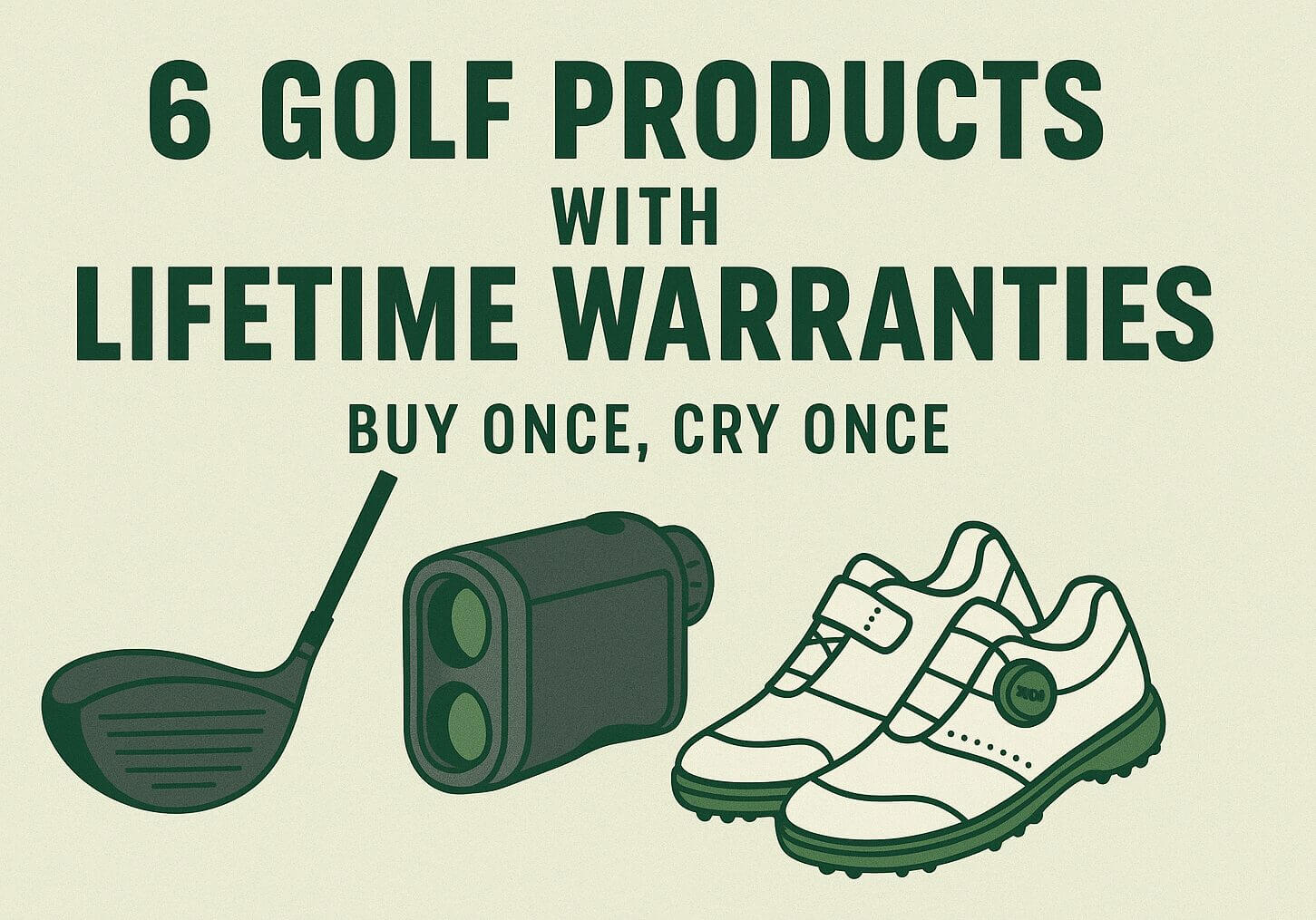 6 Golf Products With Lifetime Warranties: Buy Once, Cry Once | MyGolfSpy