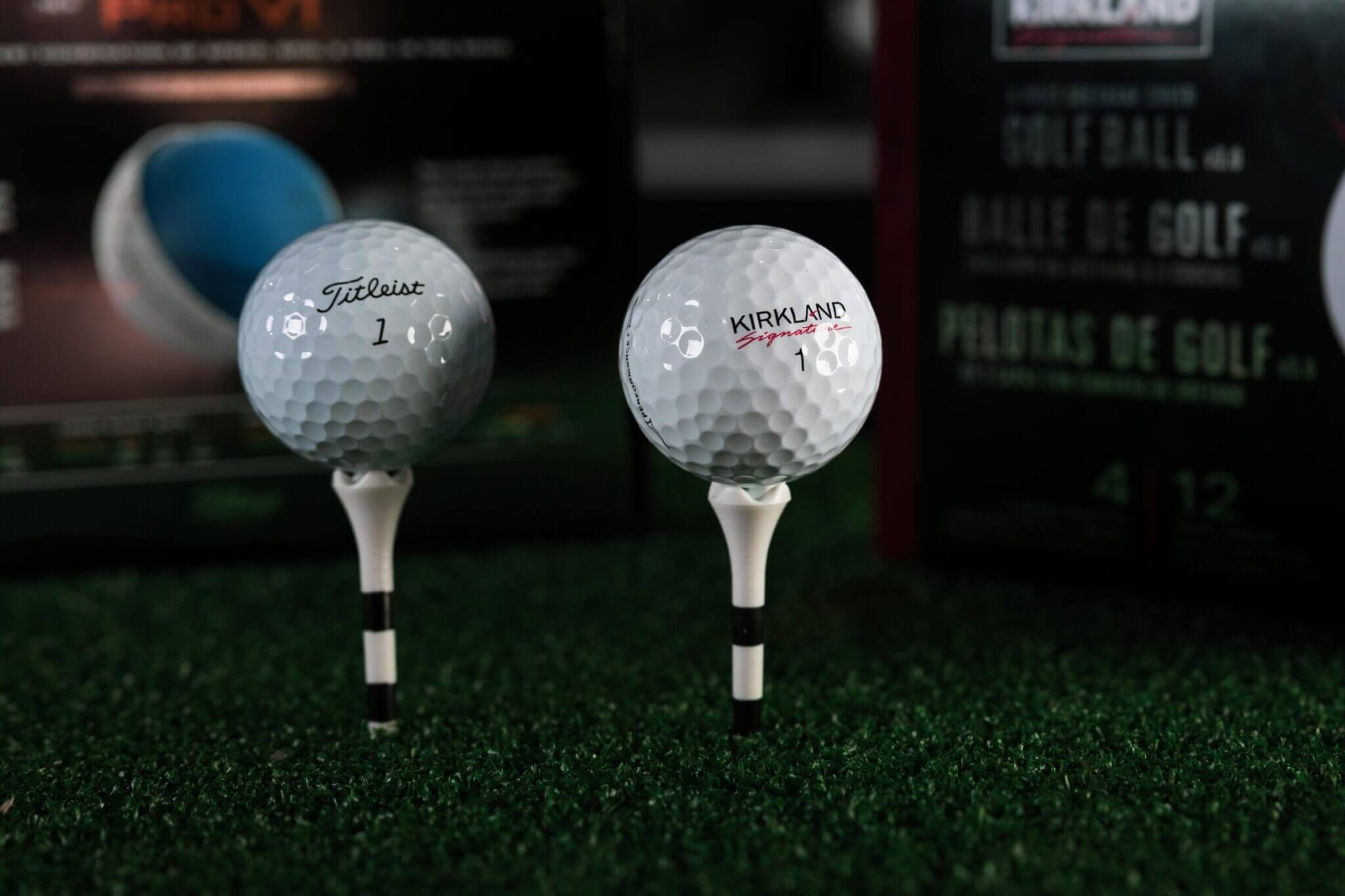 Is Kirkland Back? We Tested Kirkland Performance+ vs. Titleist Pro V1 ...