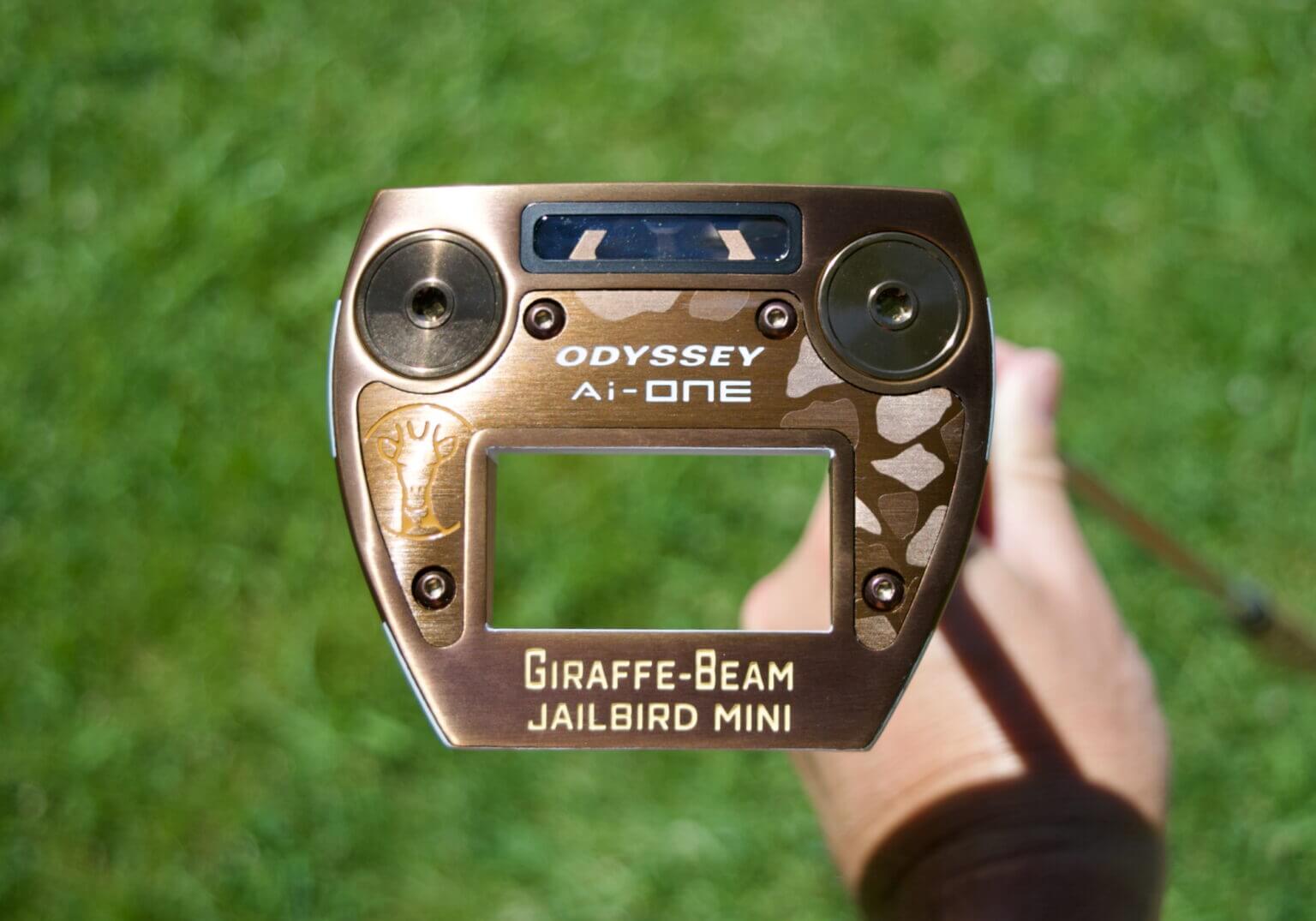 Odyssey Sticks Their Neck Out With The New Giraffe Beam Putters | MyGolfSpy