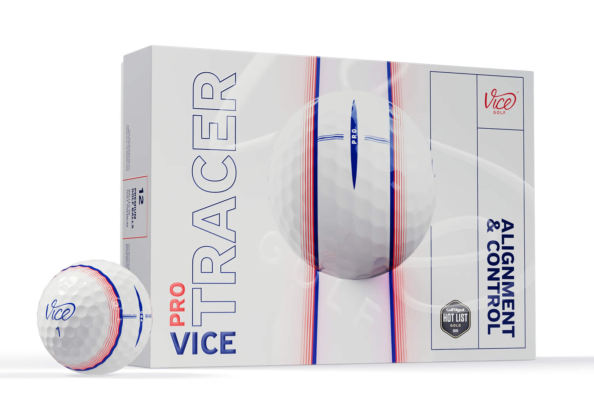 Vice Golf Launches Tracer Striped Golf Ball Collection | MyGolfSpy