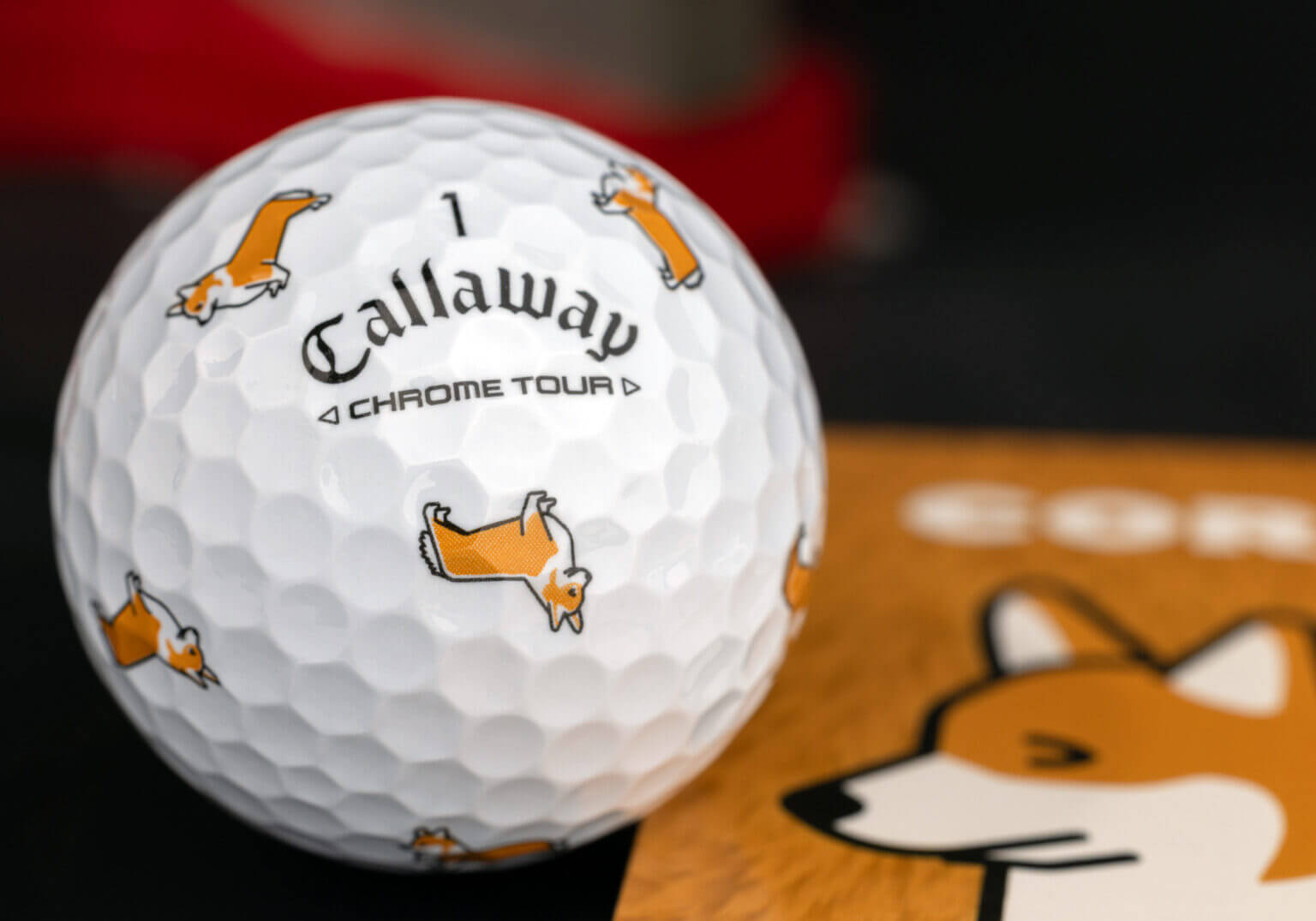 Callaway Golf Balls Get The Royal Treatment With Chrome Tour Small Dog ...