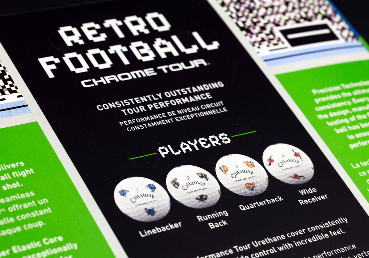 Callaway Goes 8-Bit With Chrome Tour Retro Football Edition | MyGolfSpy
