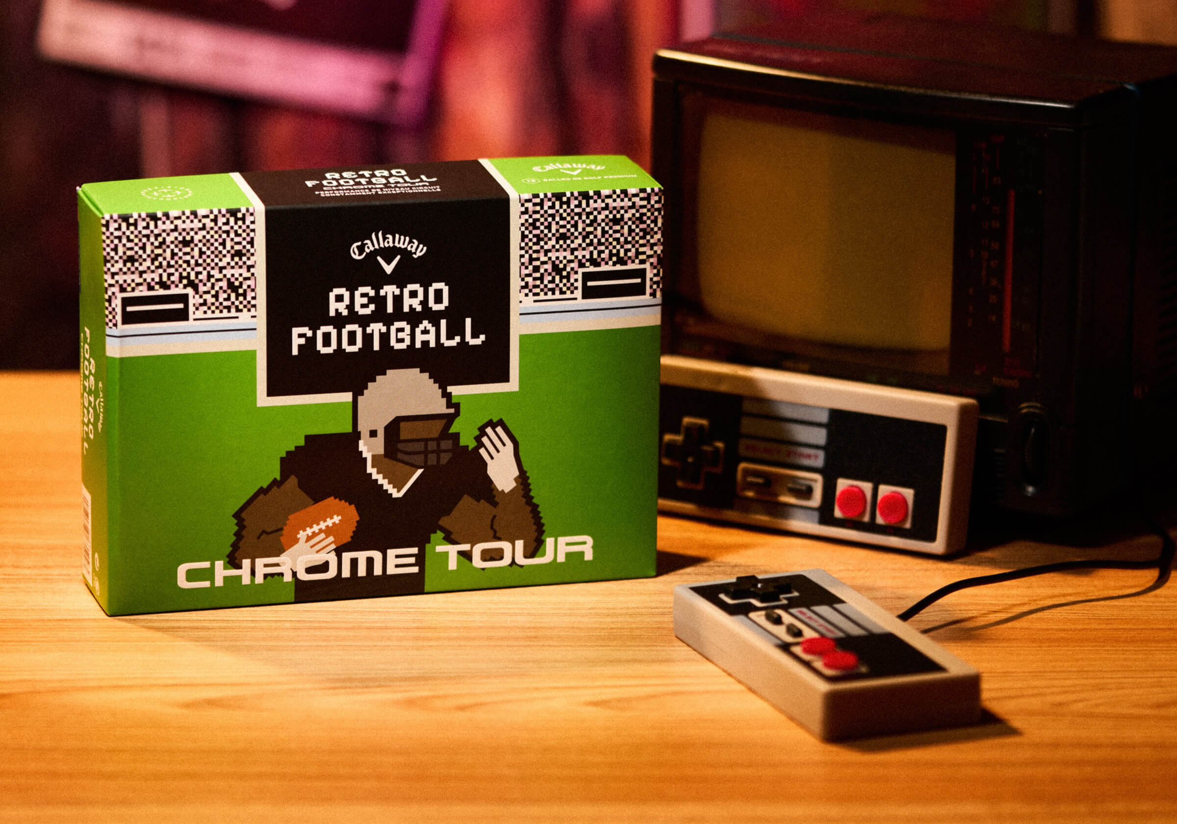 Callaway Goes 8-Bit With Chrome Tour Retro Football Edition | MyGolfSpy