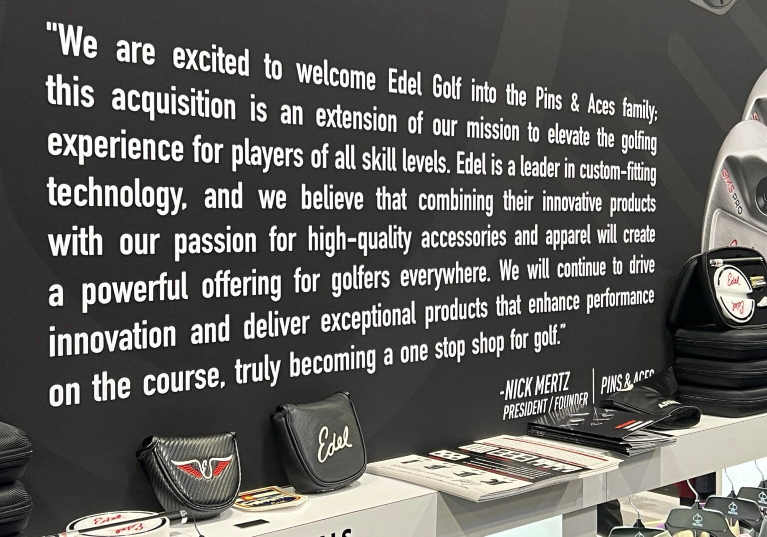 Why The Pins And Aces/Edel Golf Marriage Makes Sense | MyGolfSpy
