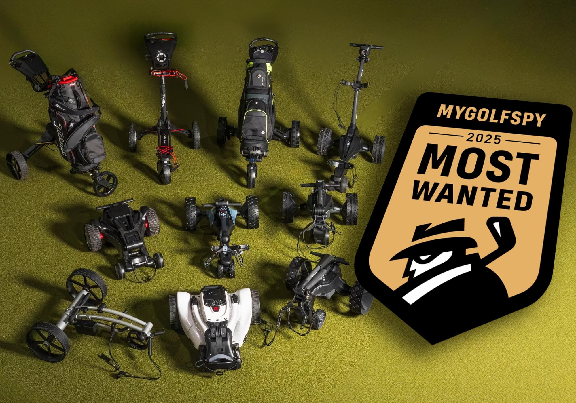 Best Electric Golf Push Carts Of 2025 | MyGolfSpy