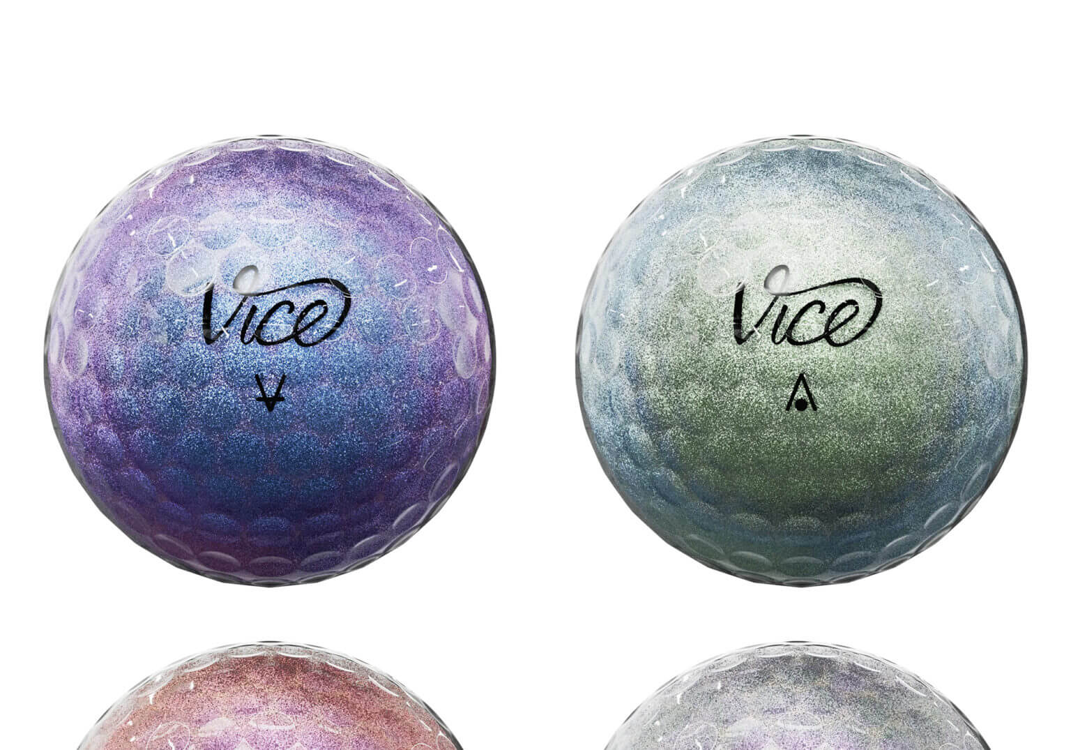 Translucent Urethane? Vice Golf Drops Pro Cosmic Collection Golf Balls ...