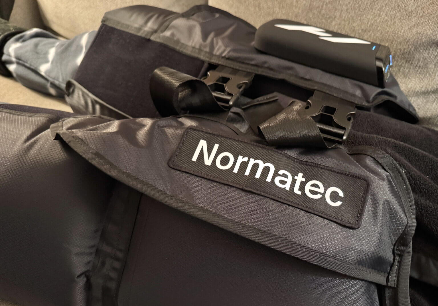 Getting Loose With The Hyperice Normatec Elite Hips | MyGolfSpy