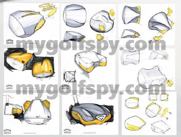 Callaway Driver Design - Sketches! | MyGolfSpy